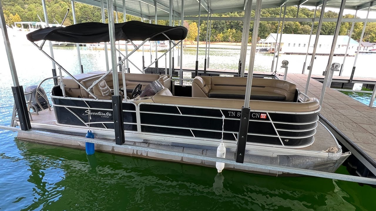 2019 Sweetwater 2386C Rental Fleet Pontoon Boat on Norris Lake TN ...