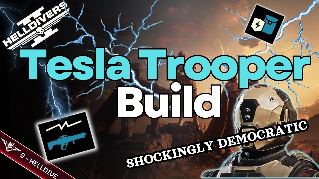 Helldivers 2: Shockingly Democratic | Tesla Trooper Build - YouTube