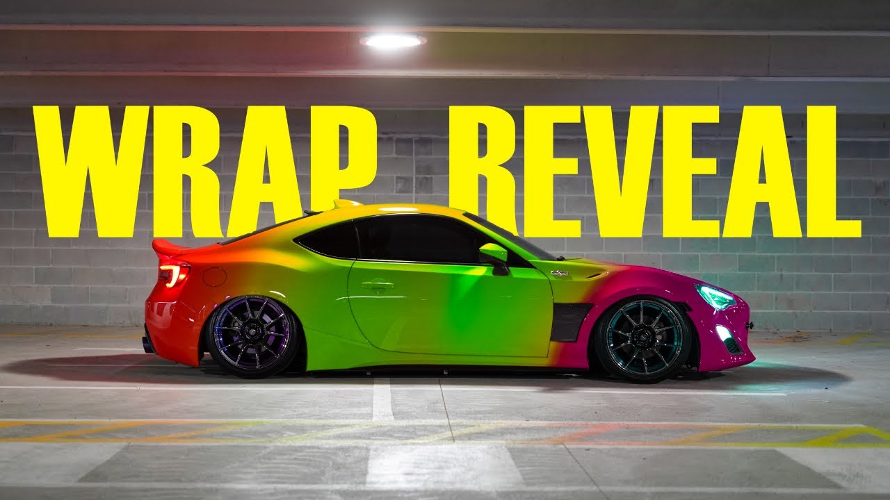 THE ULTIMATE FRS/BRZ/86 WRAP REVEAL! *INSANE NEW COLOR* | EP.10 - YouTube