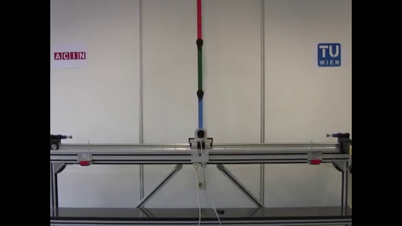 Robot Balancing Triple Pendulum [HARDCORE PHYSICS] - YouTube