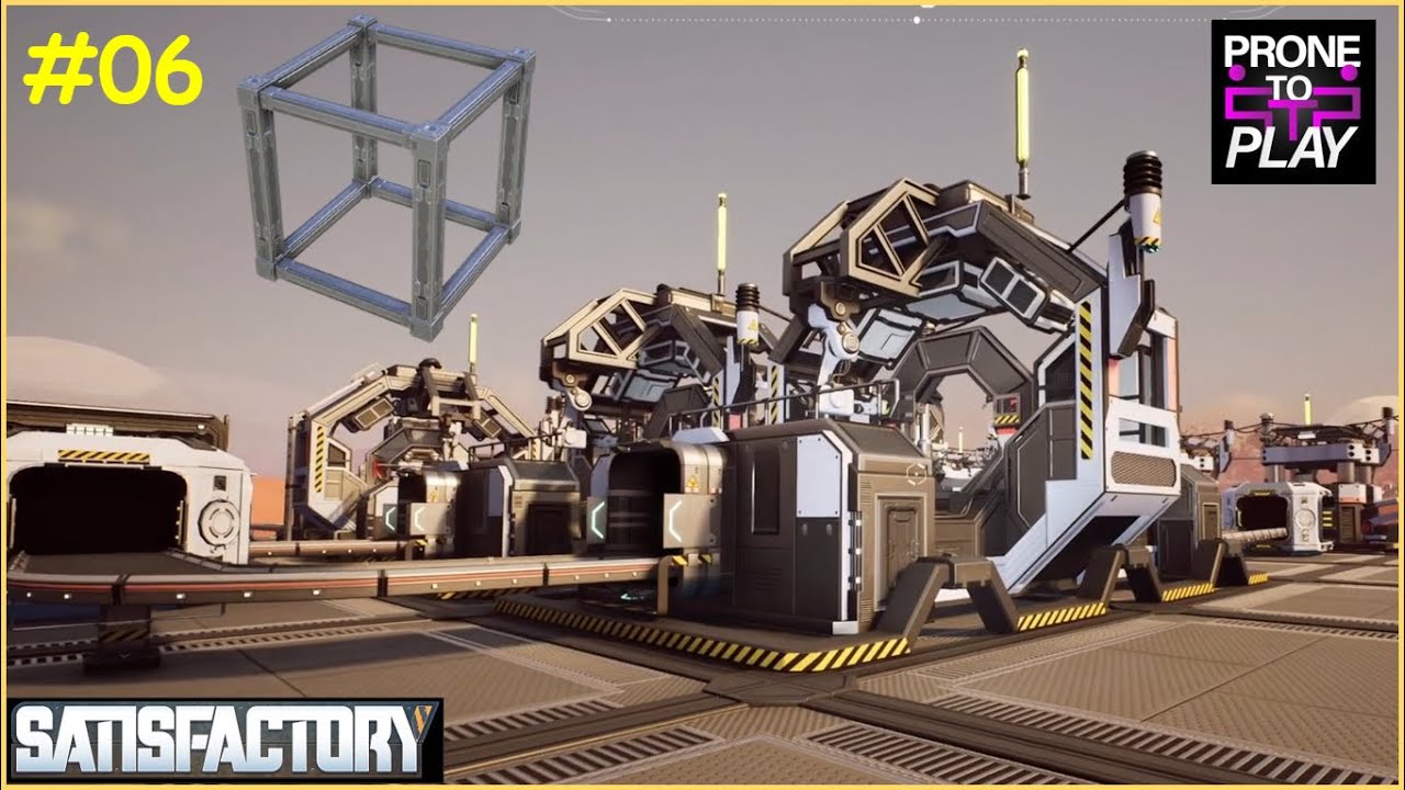 Modular Frames and Tier 3 done! - Let's Play Satisfactory Update 7 - Ep ...