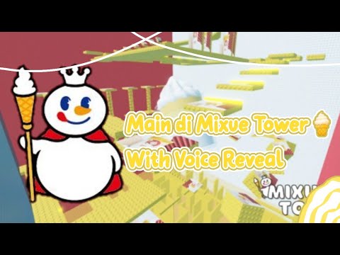 Main di Mixue Tower 🧋🍦 With Voice Reveal| Roblox Indonesia 🇮🇩| •Itz ...