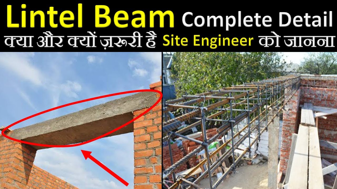 Lintel Beam Complete Details ! Basic to Advance knowledge for Civil ...
