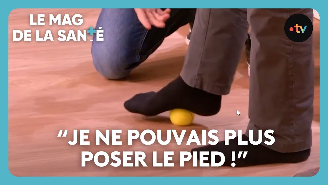 Nos exercices pour soulager une douleur au talon - YouTube