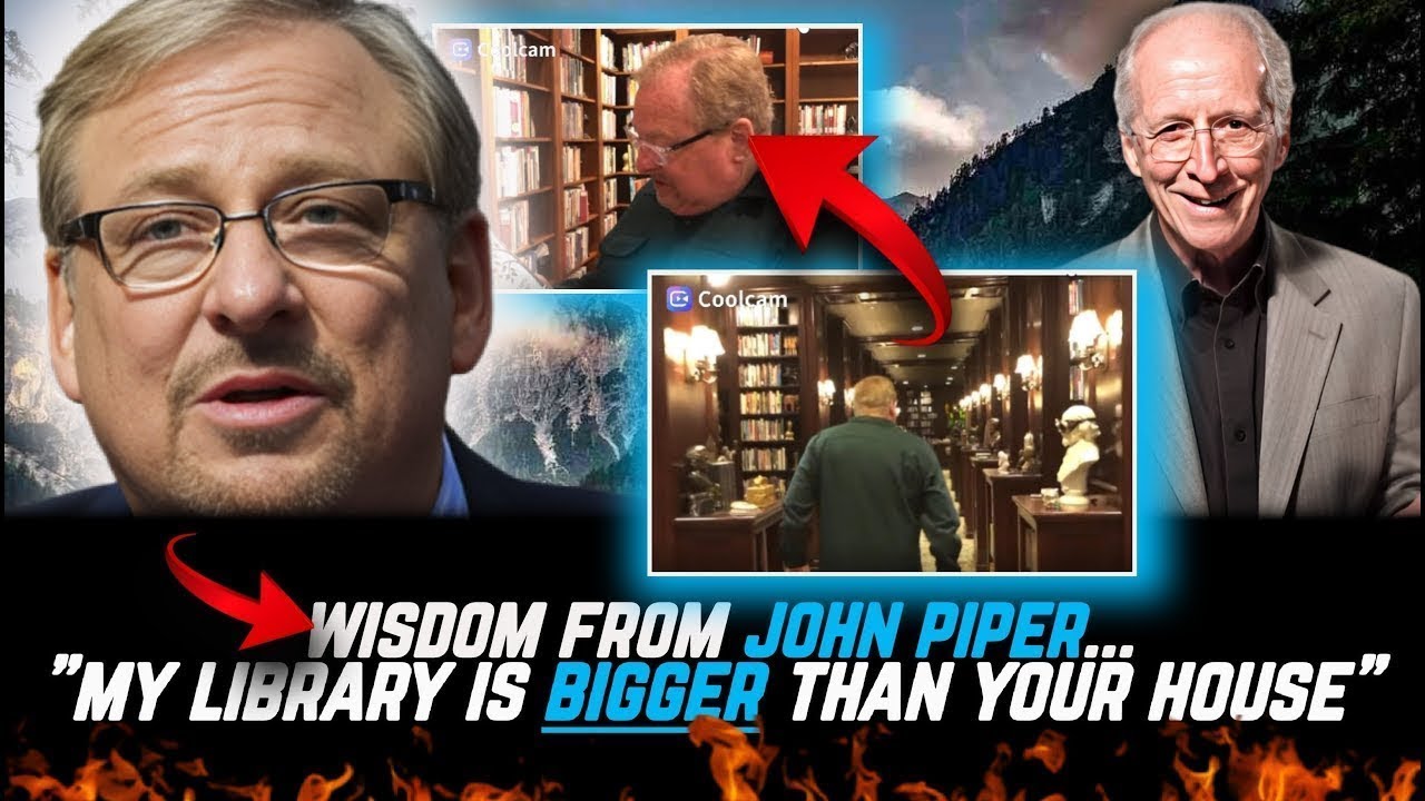 Rick Warren Boasts About His Large Library | John Piper | Biblical ...