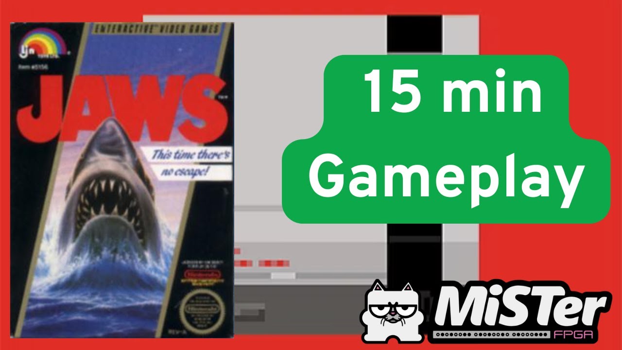 JAWS - 15 Minutes of 50th Anniversary Classic Gameplay Special | MiSTer ...