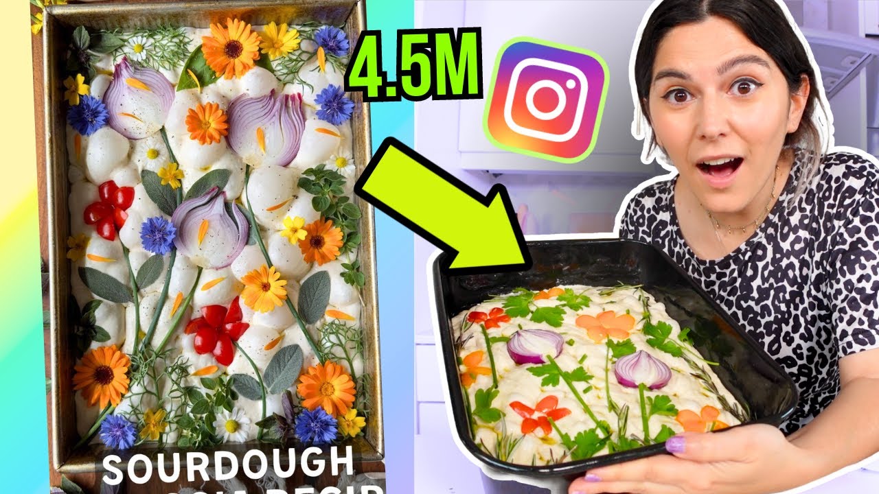 Focaccia Desmintiendo Receta Viral De Instagram Caro Trippar Youtube