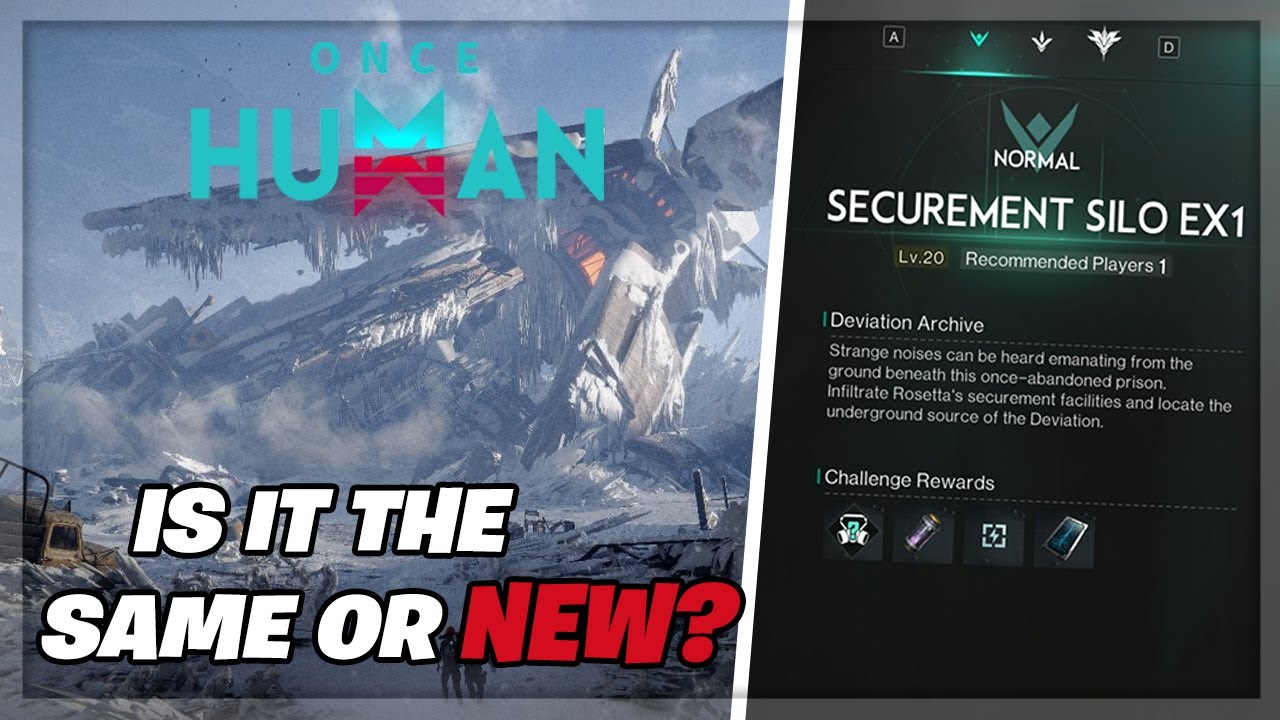 Discover What's New Inside Securement Silo EX1 In Once Human! - YouTube