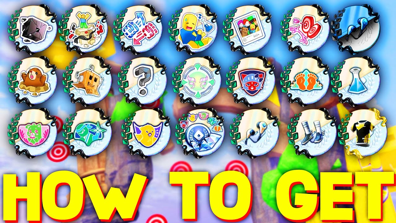 HOW TO GET ALL BADGES & QUESTS in THE GAMES! ROBLOX - YouTube