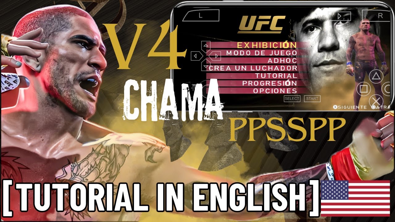 HOW TO INSTALL MOD UFC 5 PPSSPP V4 [TUTORIAL IN ENGLISH] - YouTube