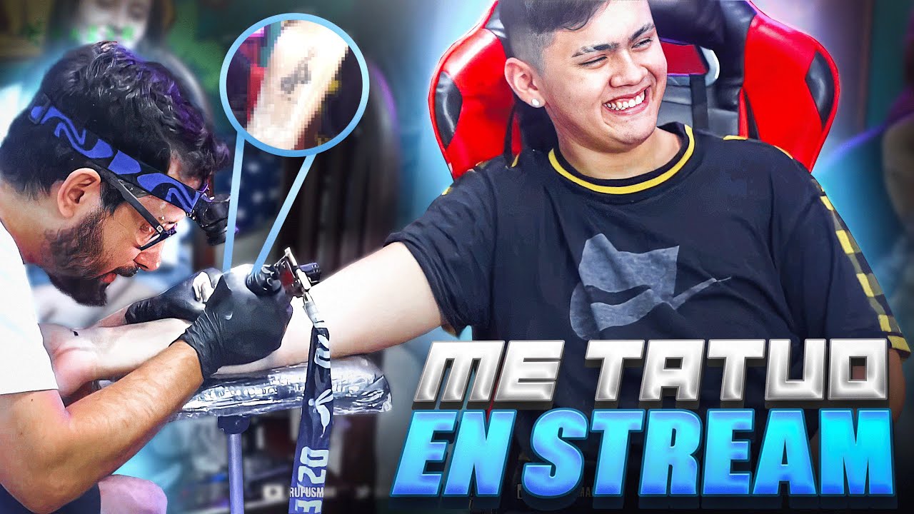 ME TATUO EN STREAM - YouTube