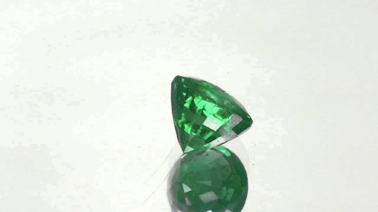 4.12-Carat Magnificent Eye-Clean Rich Fiery Deep Green Emerald - YouTube