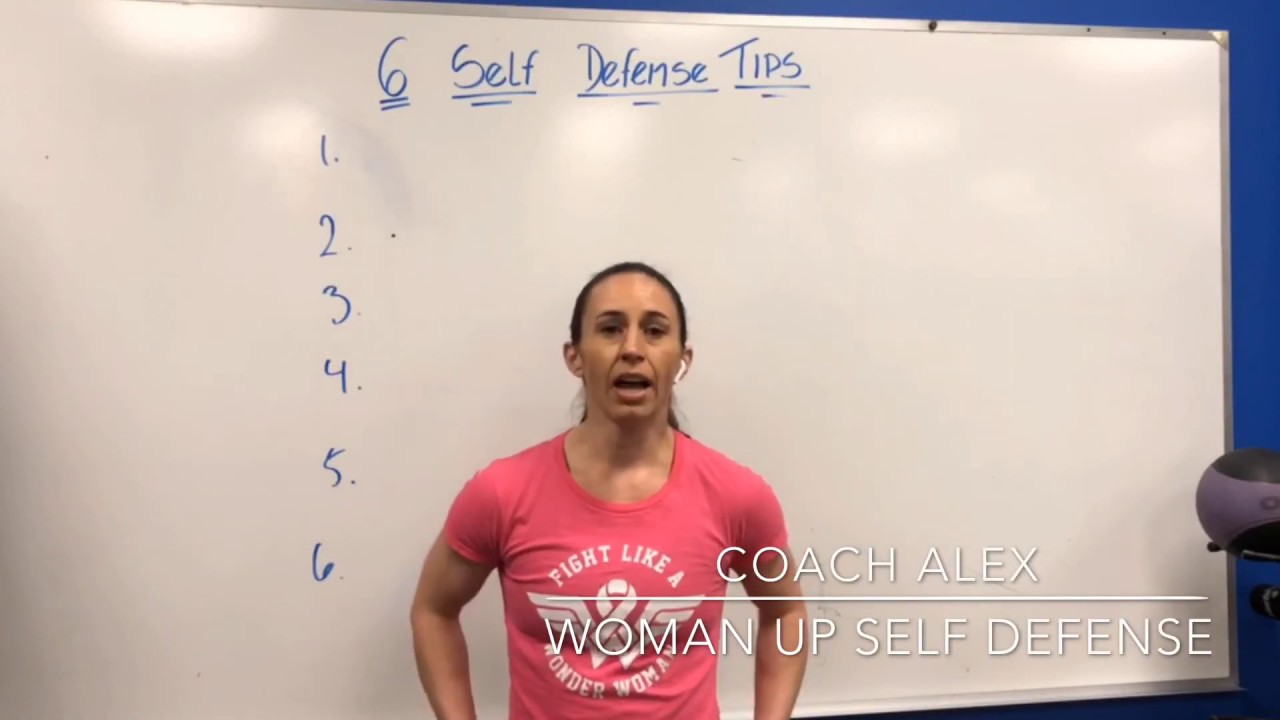 6 Tips For Women Self Defense - YouTube