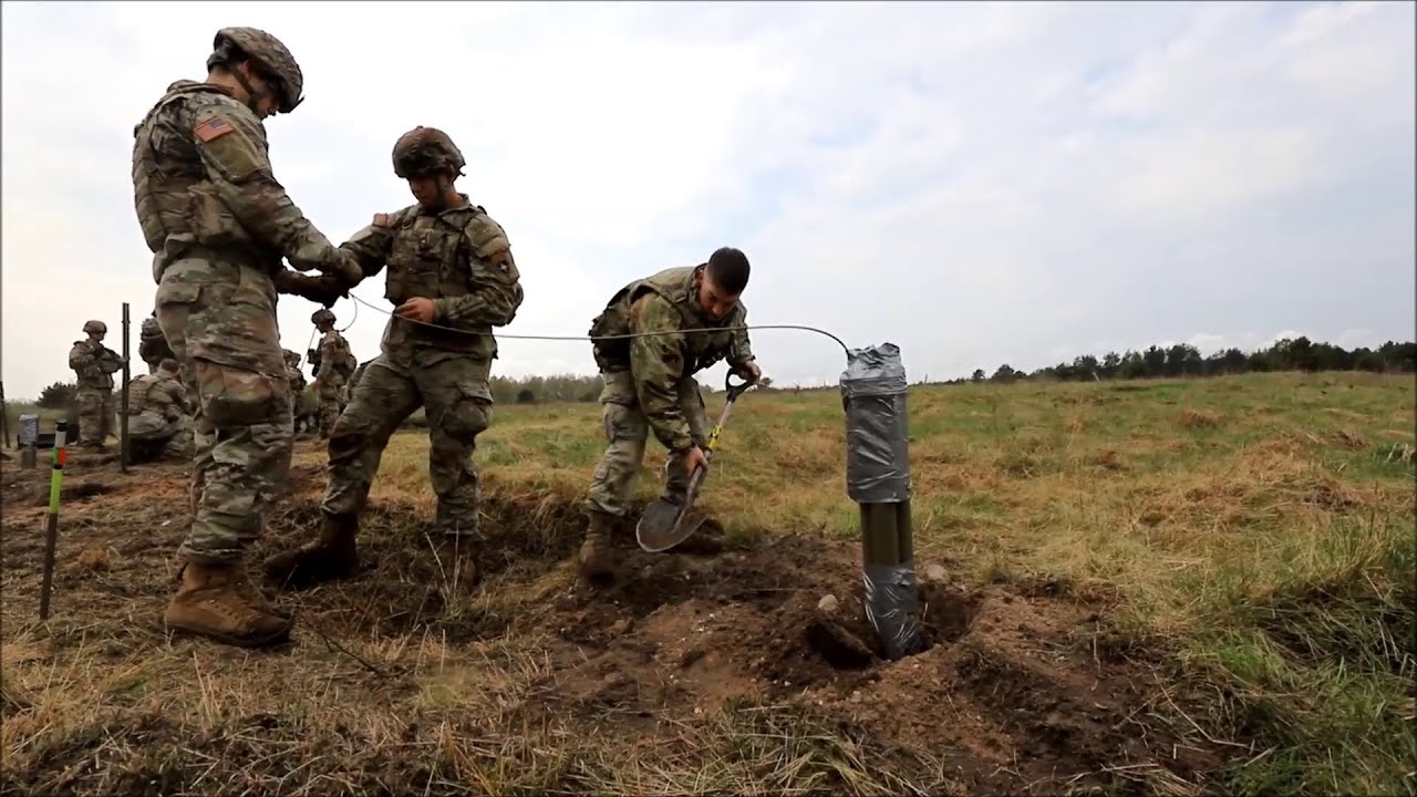 U.S. Army Combat Engineers Conduct Explosives Training with Polish ...
