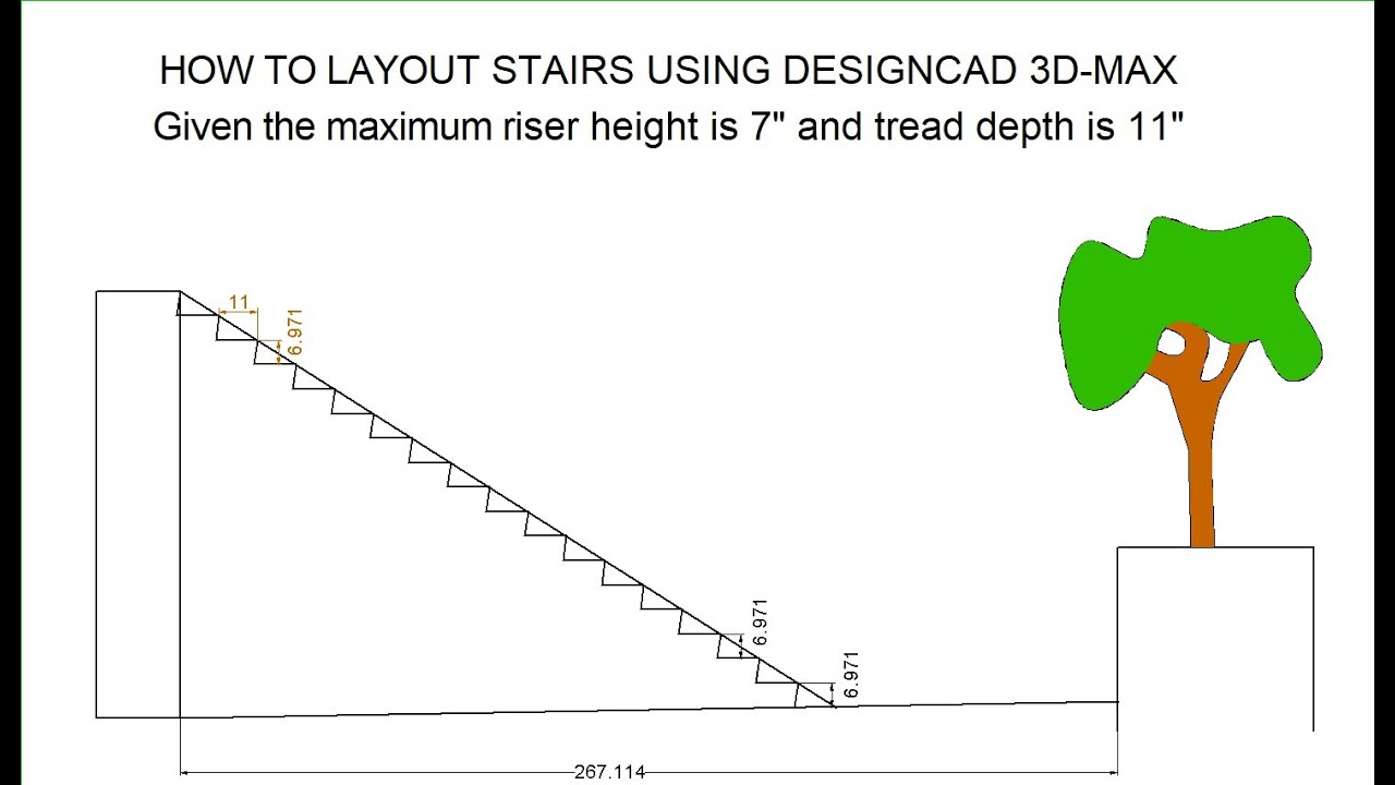 Real Stairs layout - YouTube