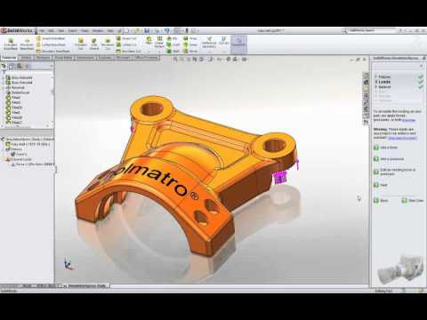 SolidWorks Simulation - First Look Video - YouTube