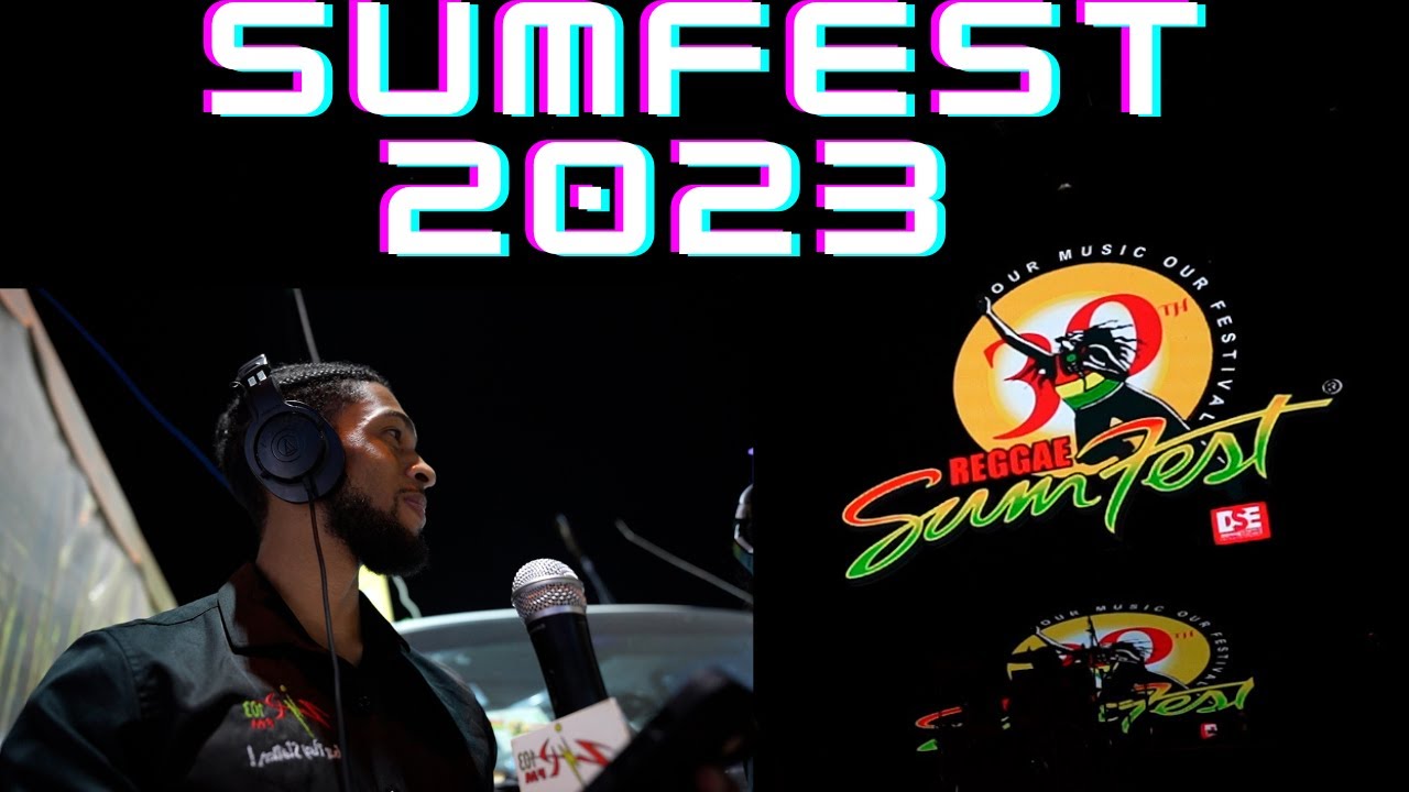 WE WENT TO REGGAE SUMFEST 2023! (NIGHT 1 Vlog) - YouTube