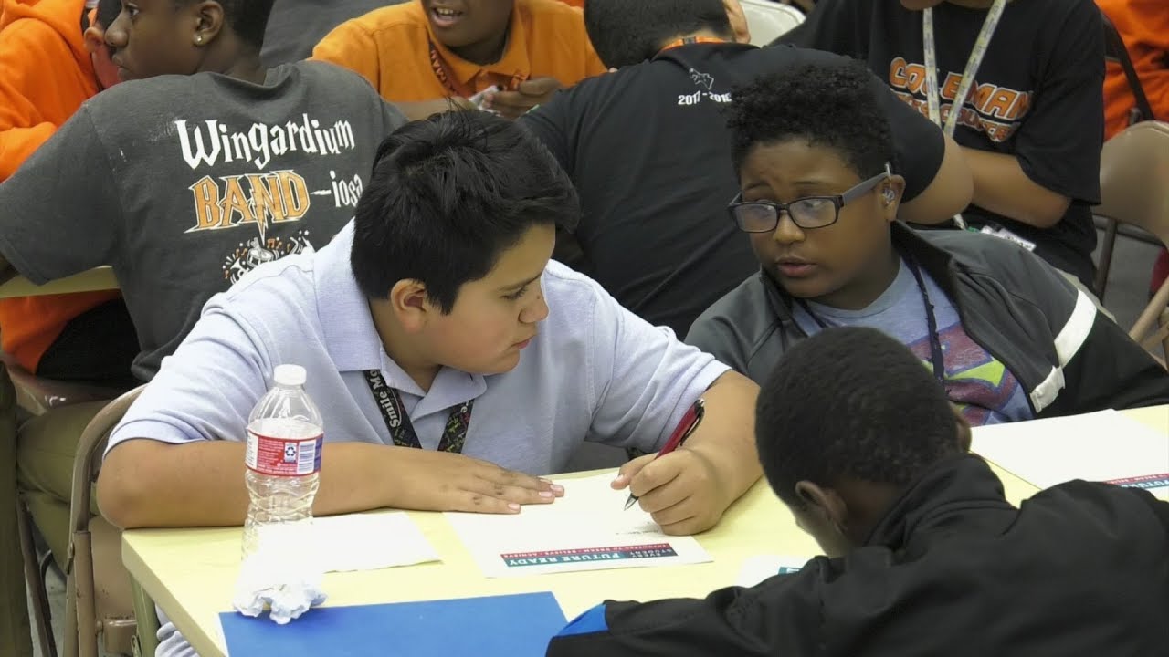 WPS Middle School BAASE induction ceremony - YouTube