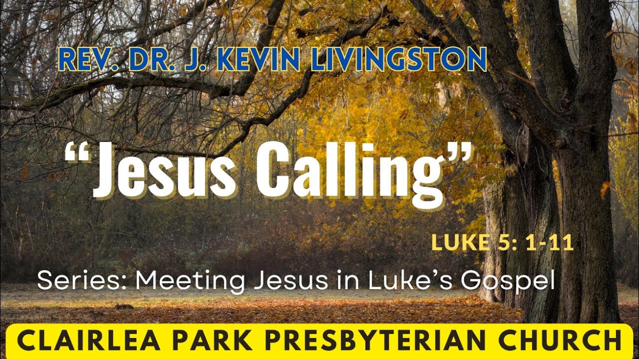 “Jesus Calling” - Luke 5 :1-11 ( January 26, 2025) - YouTube
