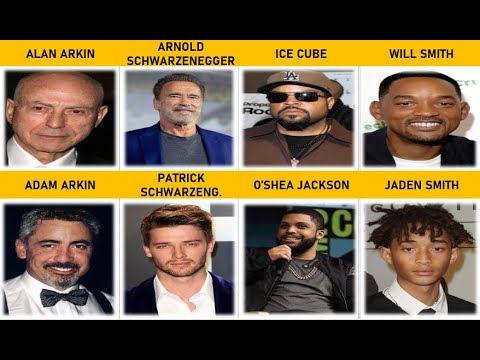 Famous Fathers And Sons Actors In Hollywood - YouTube