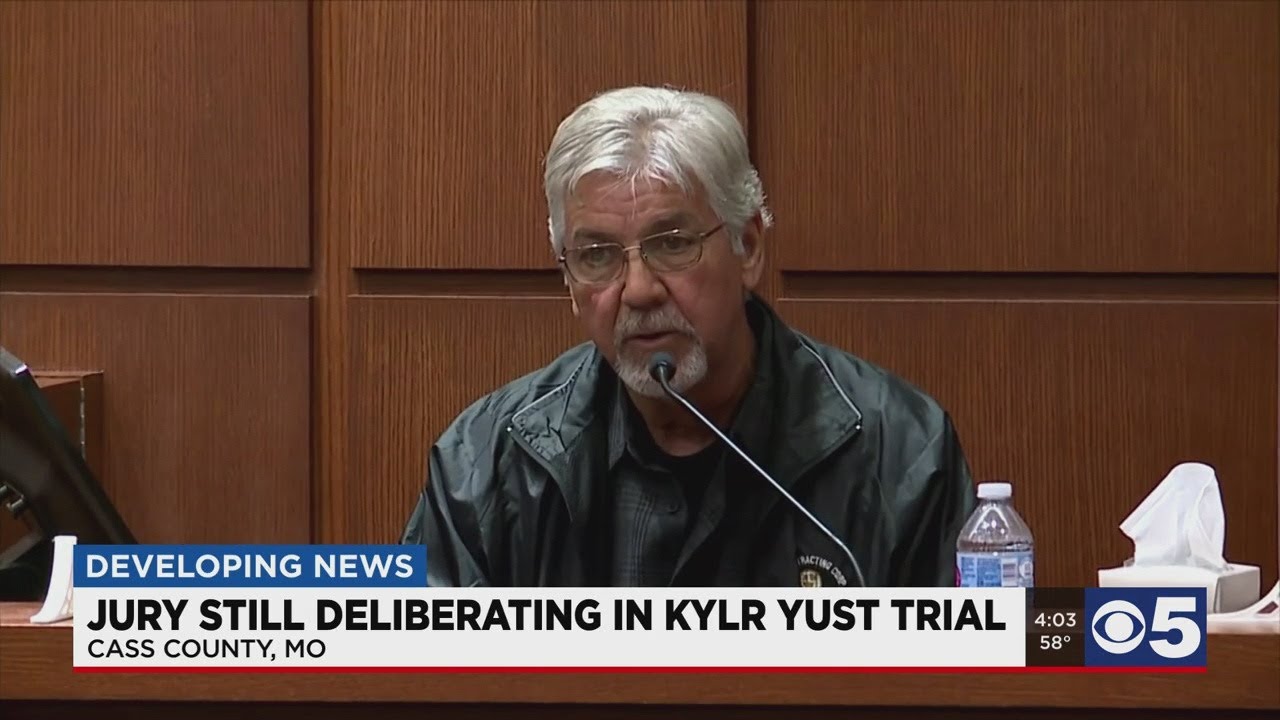 Jury still deliberating in murder trial of Kylr Yust - YouTube