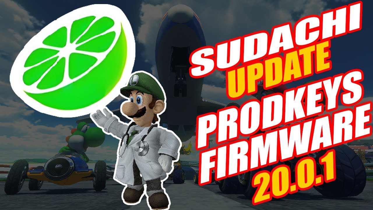 SUDACHI: Emulador de Nintendo Switch com FIRMWARE e PRODKEY 20.0.1 ...