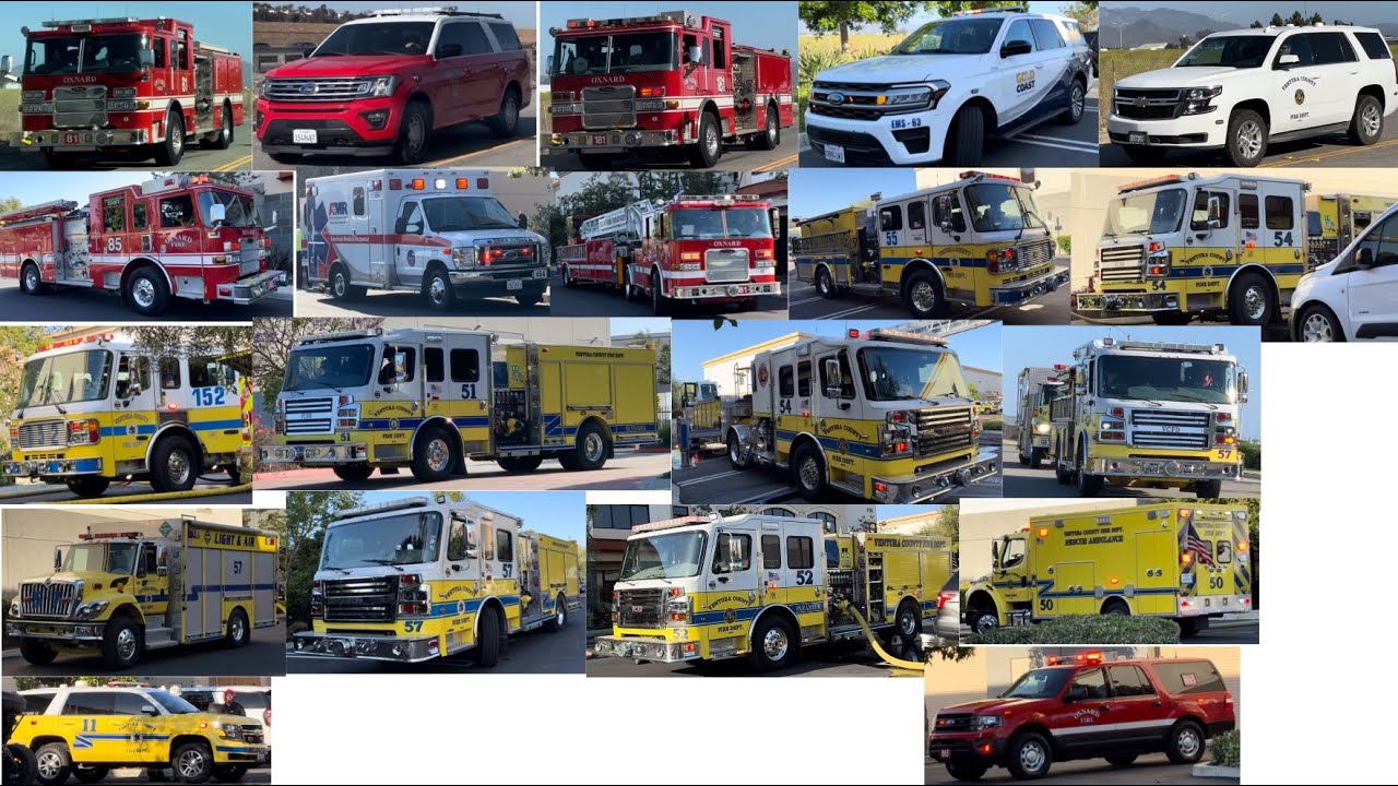 Alarm Level 2 STRUCTURE FIRE— Various VCFD, VCSO Ventura + Oxnard FD ...