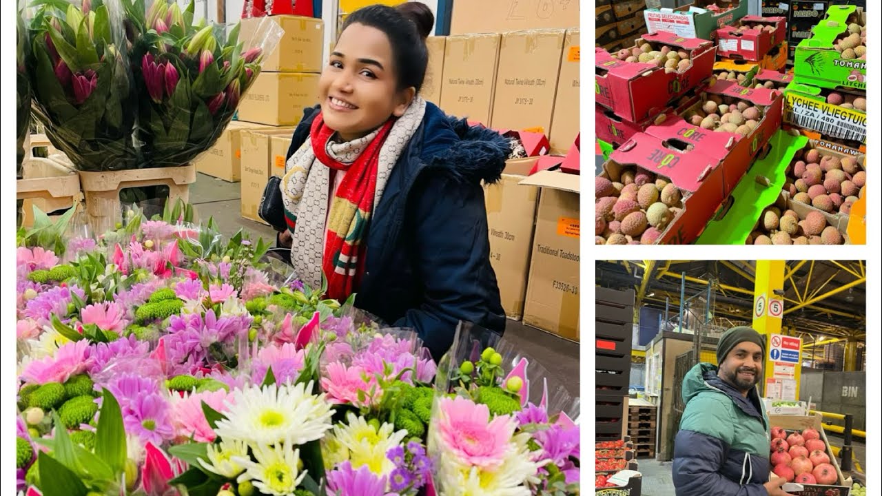New Spitalfields Market এ যাই! এটা একটা London এর biggest fruit ...