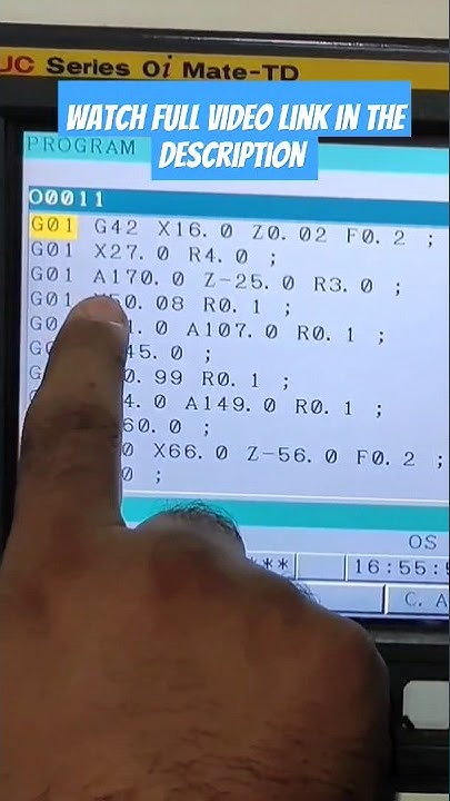 angel radius programming in cnc | ek cnc information | taper radius program - YouTube