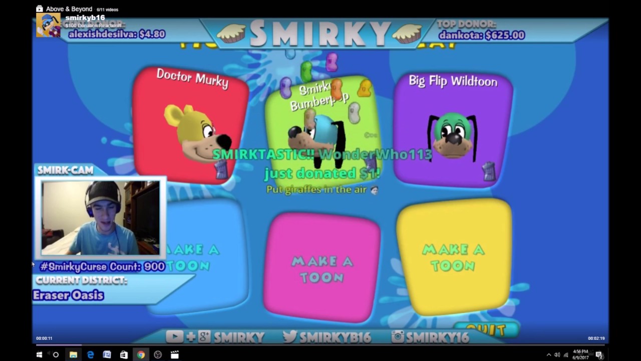 Smirky donation compilation - YouTube