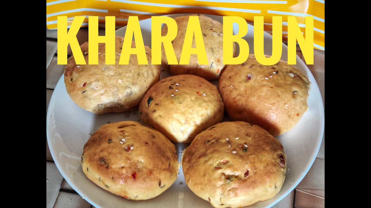 Khara Bun | Karnataka Special | Masala Bun | Oven Recipe - YouTube