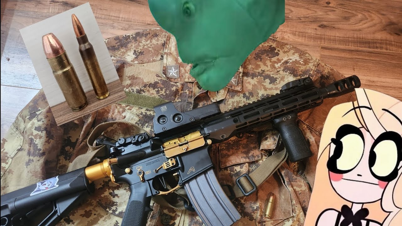 2gun with .458 SOCOM Sbr - YouTube