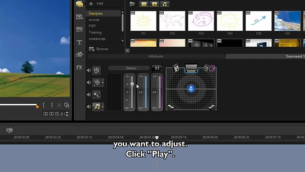 Corel VideoStudio Pro X5- Audio Mixer - YouTube