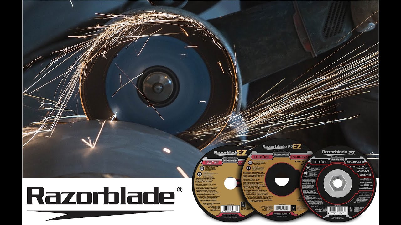 Flexovit's Razorblade is the Best Thin Cutoff Wheel - YouTube