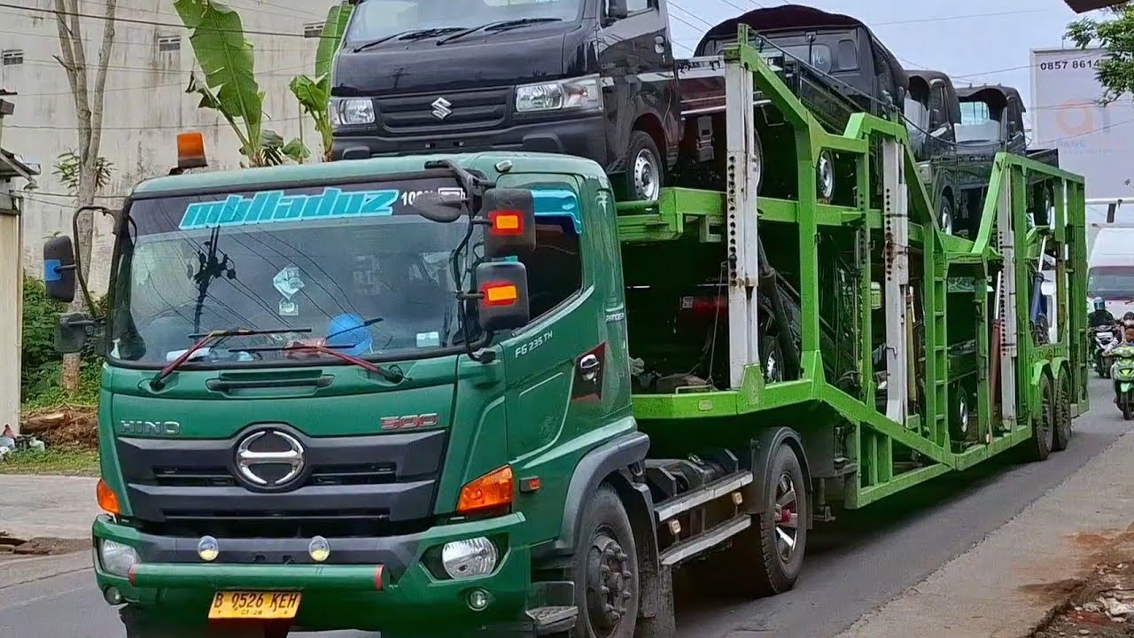 mobil truk tronton besar truck container truck tangki bbm pertamina ...