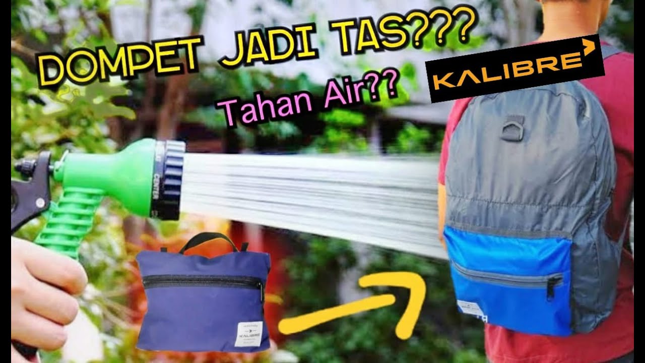 Review #3 : Guyur Tas Ransel Lipat KALIBRE 931025 999 (Foldable Bag ...