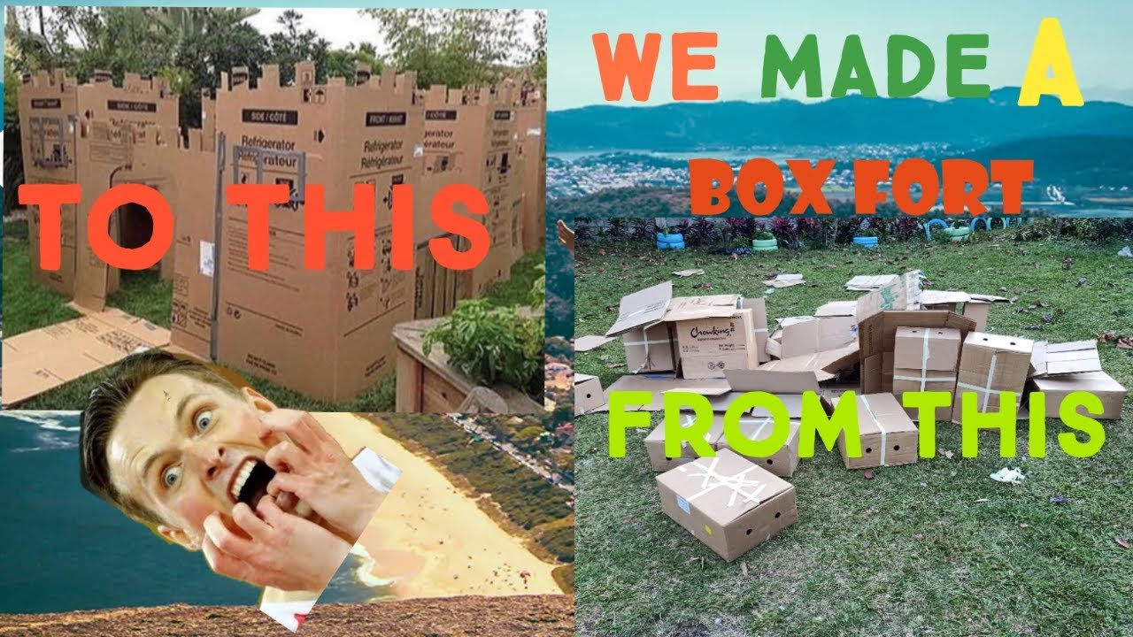 How To Make A Box Fort YouTube How To Make A Box Fort YouTube
