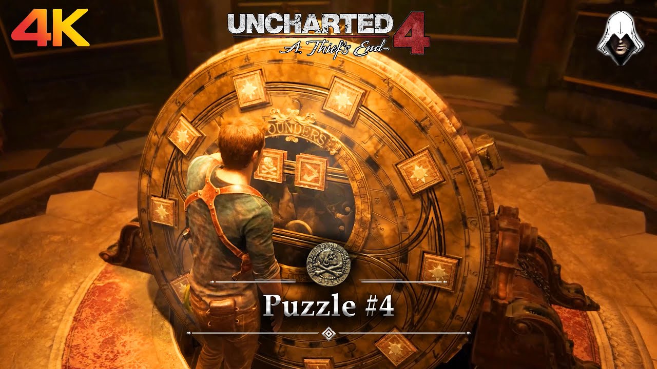 Uncharted 4: A Thief's End (2016) - Puzzle #4 - Chapter #11 | Founder's ...