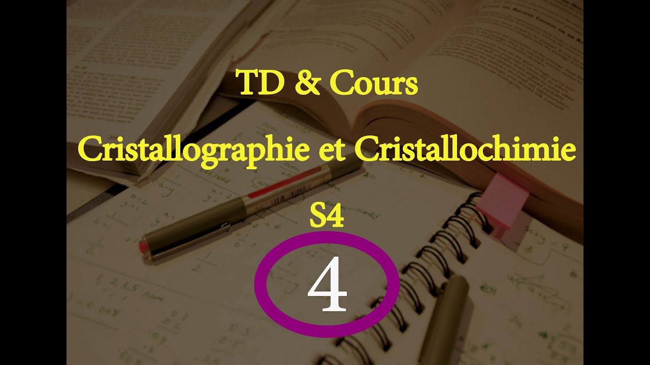 serie 1- Exercice 1 - Tracer les plans réticulaires - YouTube