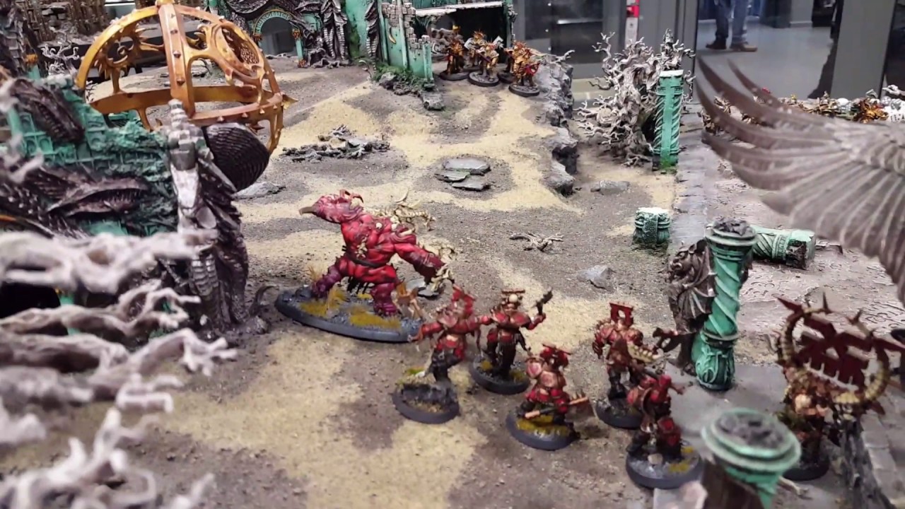AOS at warhammer world.. - YouTube