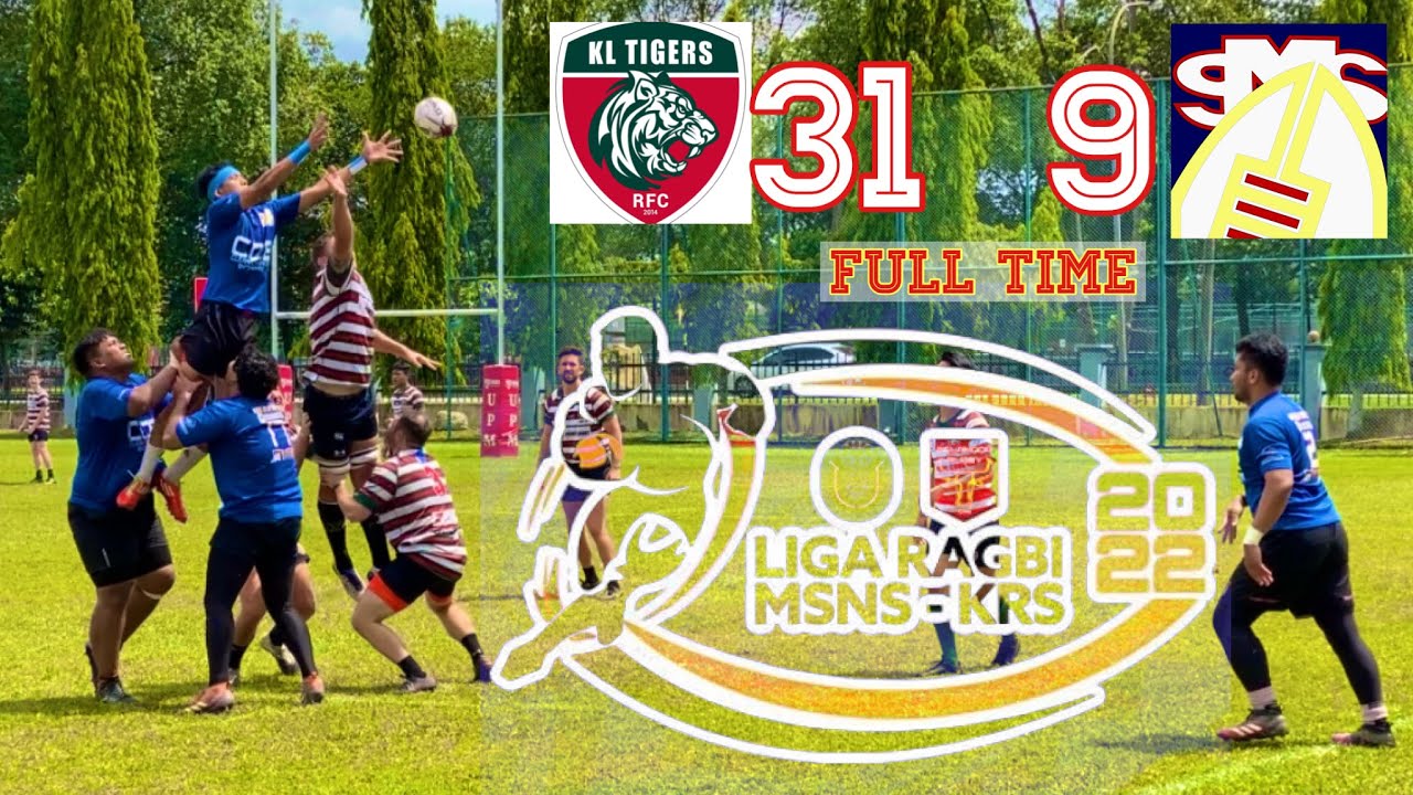 LIGA RAGBI MSNS-KRS WEEK 4 (GROUP B) KL TIGERS VS SMS OLD BOYS FULL ...
