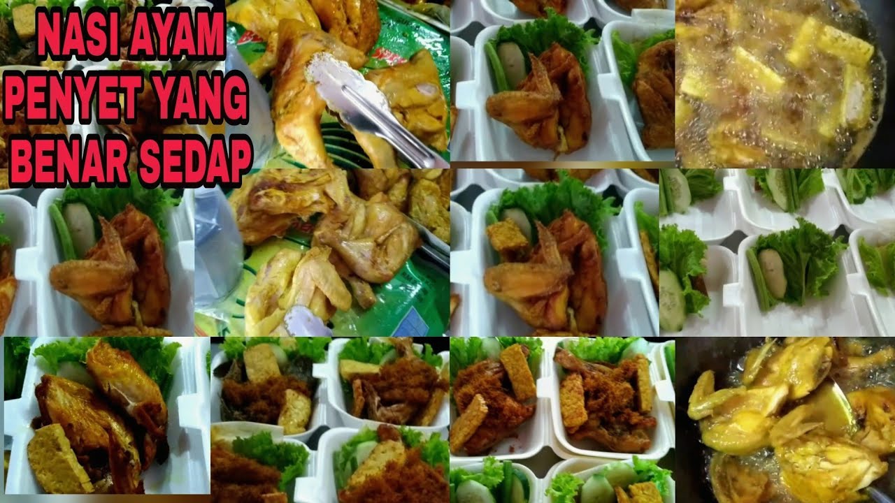 Resepi Nasi Ayam Penyet Enak Banget Lagi Viral Satu Dunia How To Make