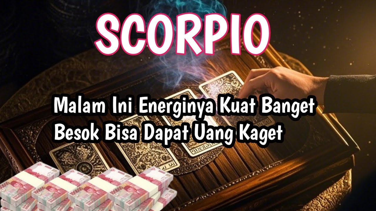 Ramalan Zodiak Scorpio Hari Ini‼️Malam Ini Energinya Kuat Banget Besok ...