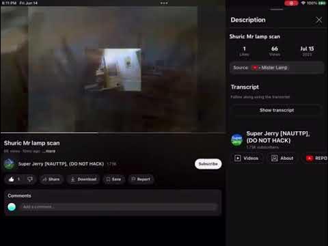 Shuric Mr Lamp Scan Reversed - YouTube