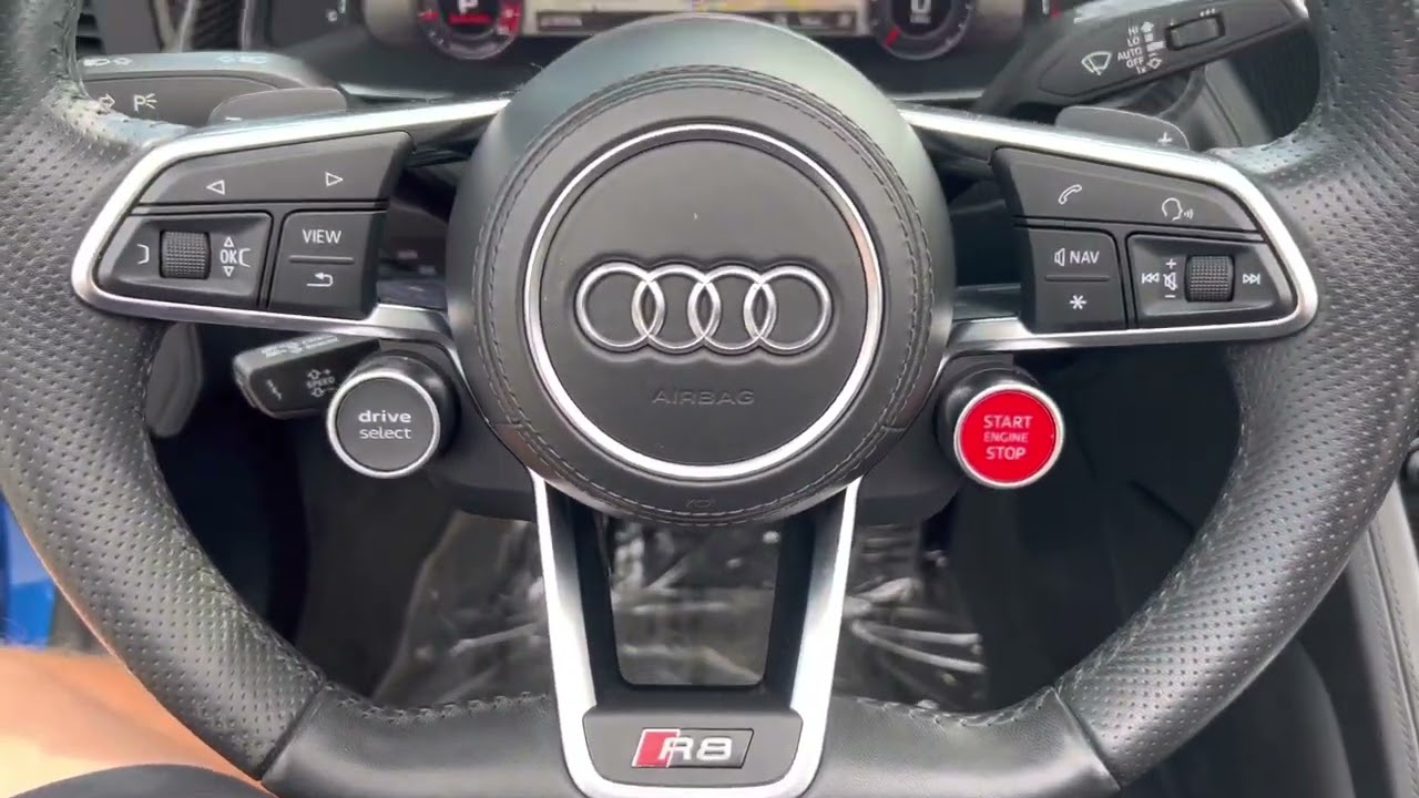 2017 Audi R8 Engine, Trunk, and Interior - YouTube