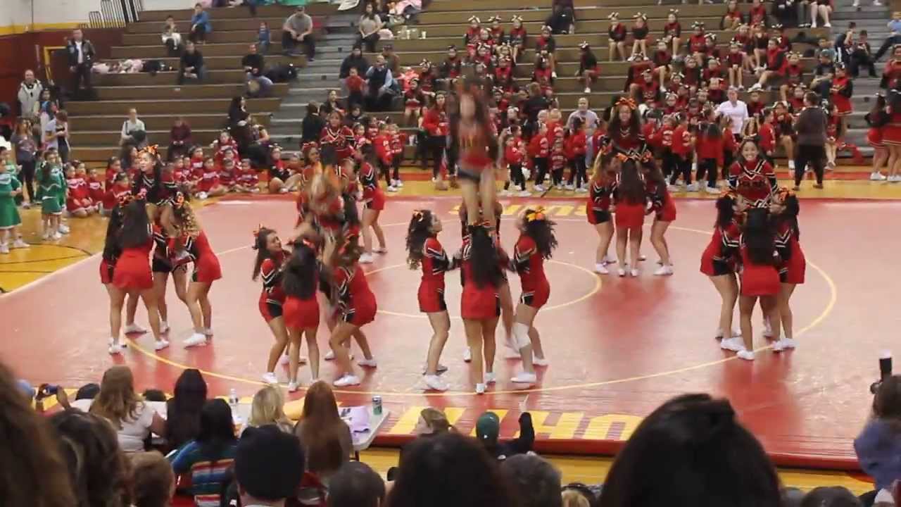 NBHS Cheer Leading team 2012 - YouTube