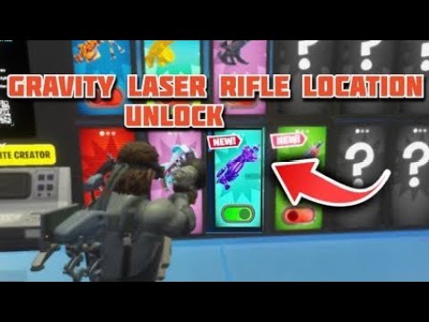 HOW TO GET GRAVITY LASER RIFLE in All Weapons & Vehicles 1v1 - YouTube