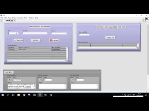 conexion mysql en labview con android - YouTube