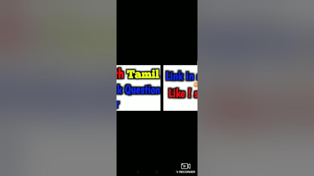 6 To 12th Tamil Book Back Answer Pdf RAJAMOHAMED YouTube 6-to-12th-tamil-book-back-answer-pdf-rajamohamed-youtube