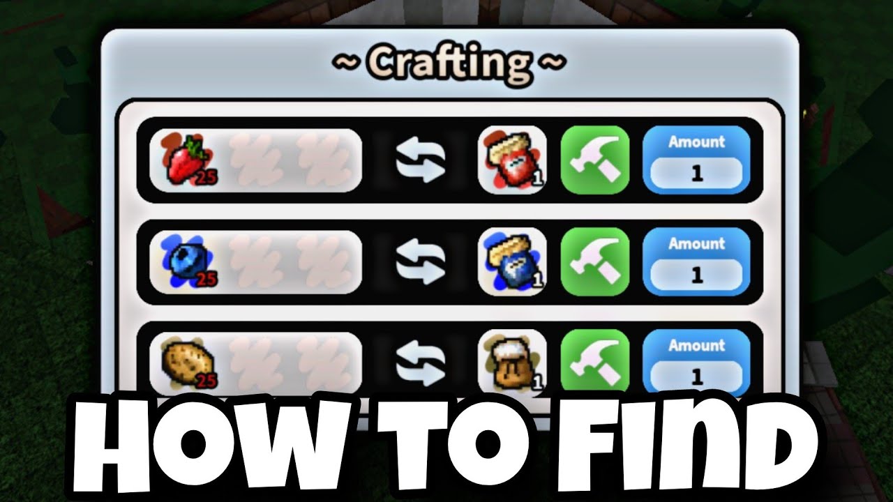 How to Find Crafting in Generic Tycoon Game | Crafting - YouTube